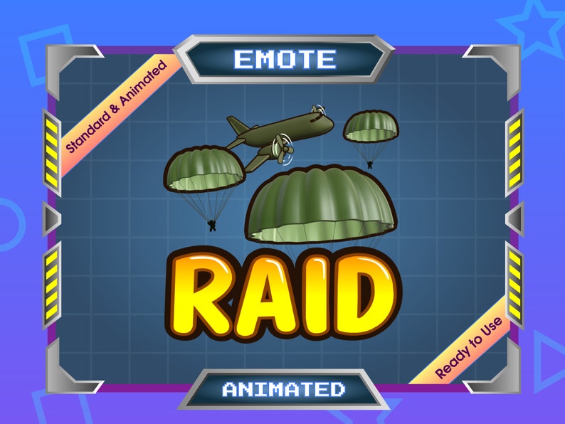 Air Raid Animated Emote for Twitch/discord Stream (digital File) - Etsy