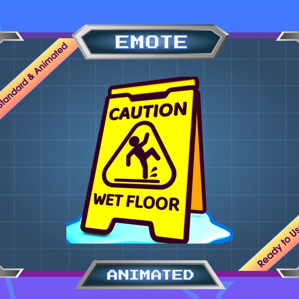 Caution Wet Floor - Etsy