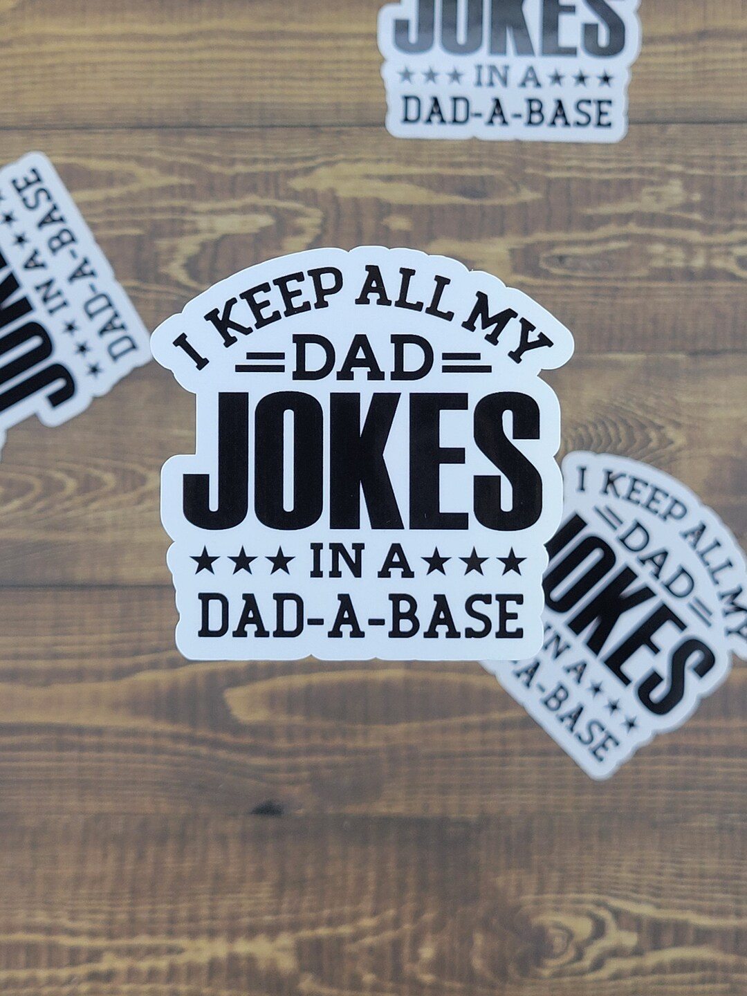 Dad Jokes, Dad-a-base, Humor Sticker - Etsy