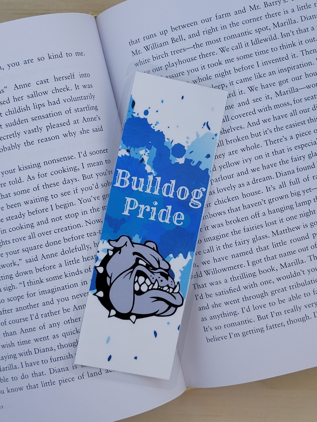 Bulldog Pride Bookmark, School Mascot - Etsy