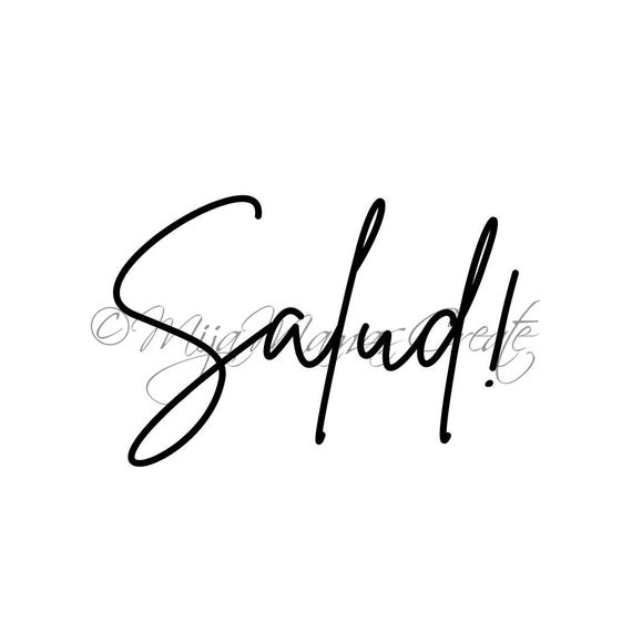 Salud SVG | Etsy