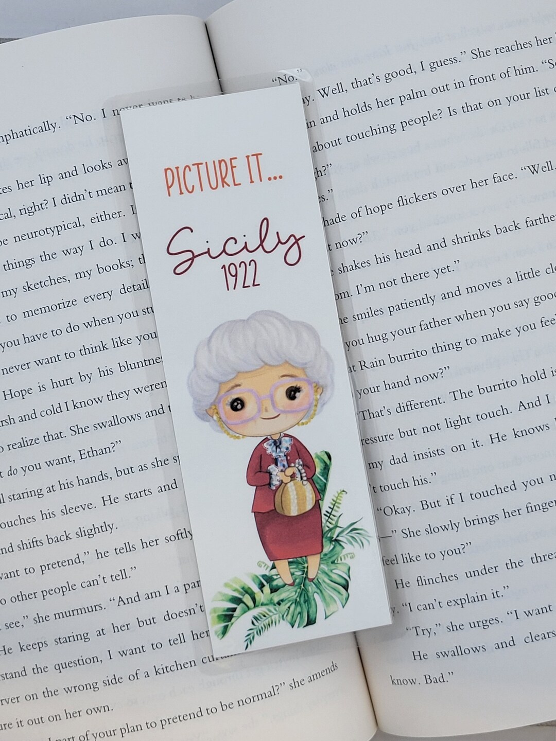 Golden Girls, Sophia, Picture It, Bookmark - Etsy
