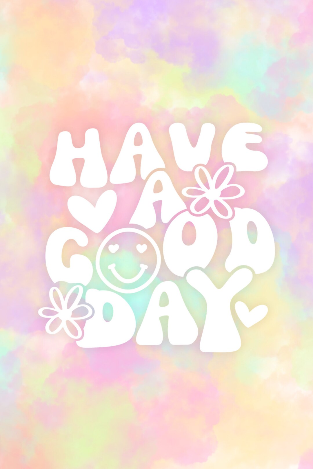 Have A Good Day, Vinyl Decal, White Vinyl - Etsy