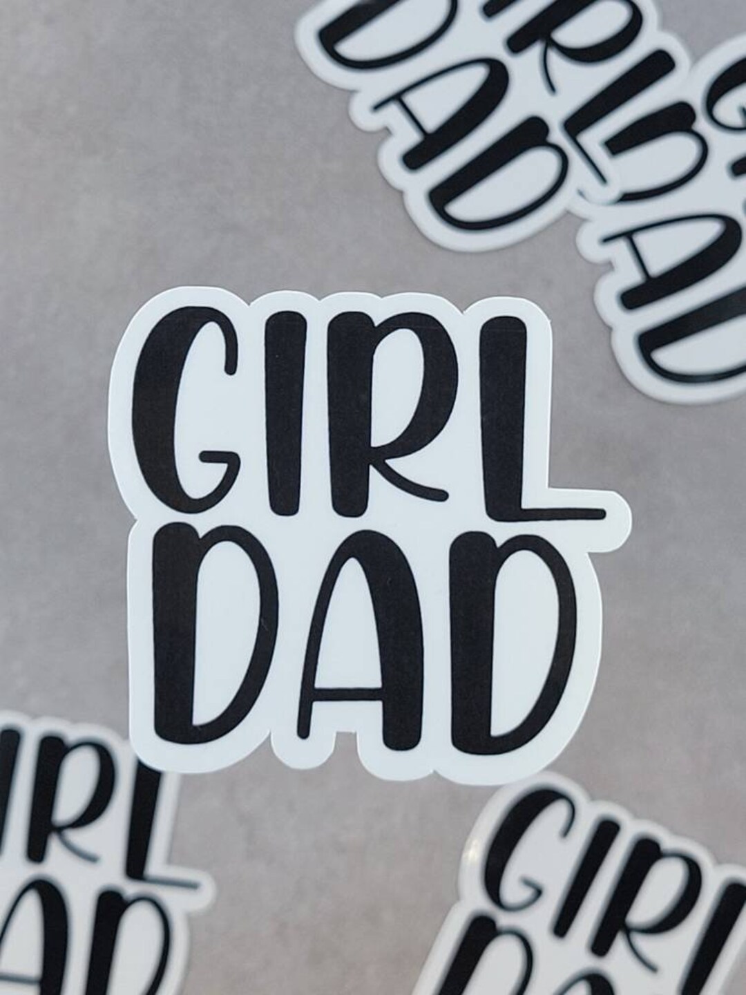 Girl Dad Sticker - Etsy