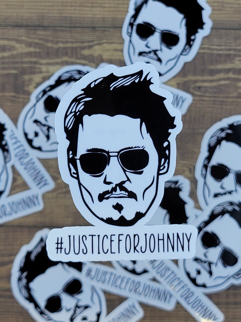 Justice for Johnny Johnny Depp Sticker - Etsy