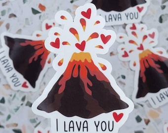 I Lava You Sticker - Etsy