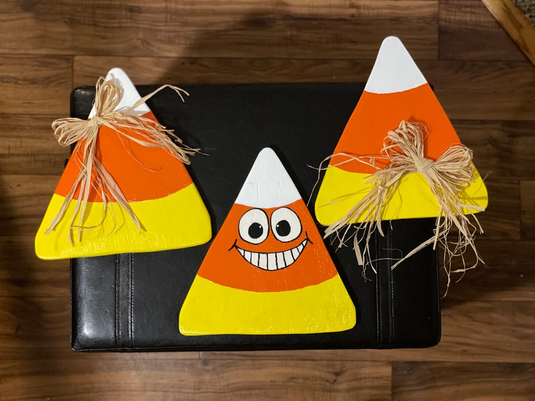Happy Candy Corn Wall Decor - Etsy