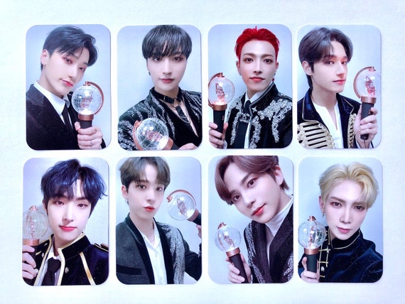 Ateez Atiny Lightstick Selca Photocard Set - Etsy