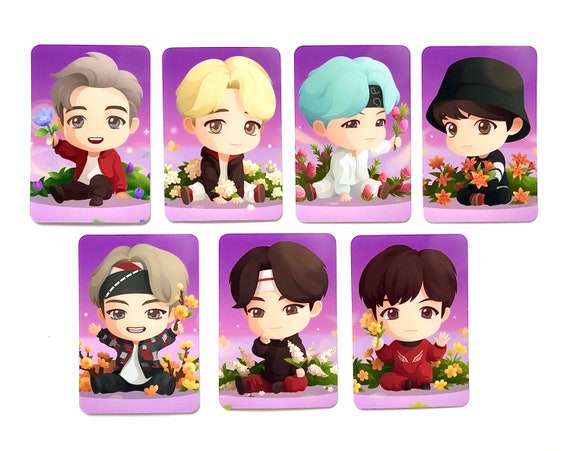 Tiny Tan Photocards Mic Drop Outfits Pcs - Etsy