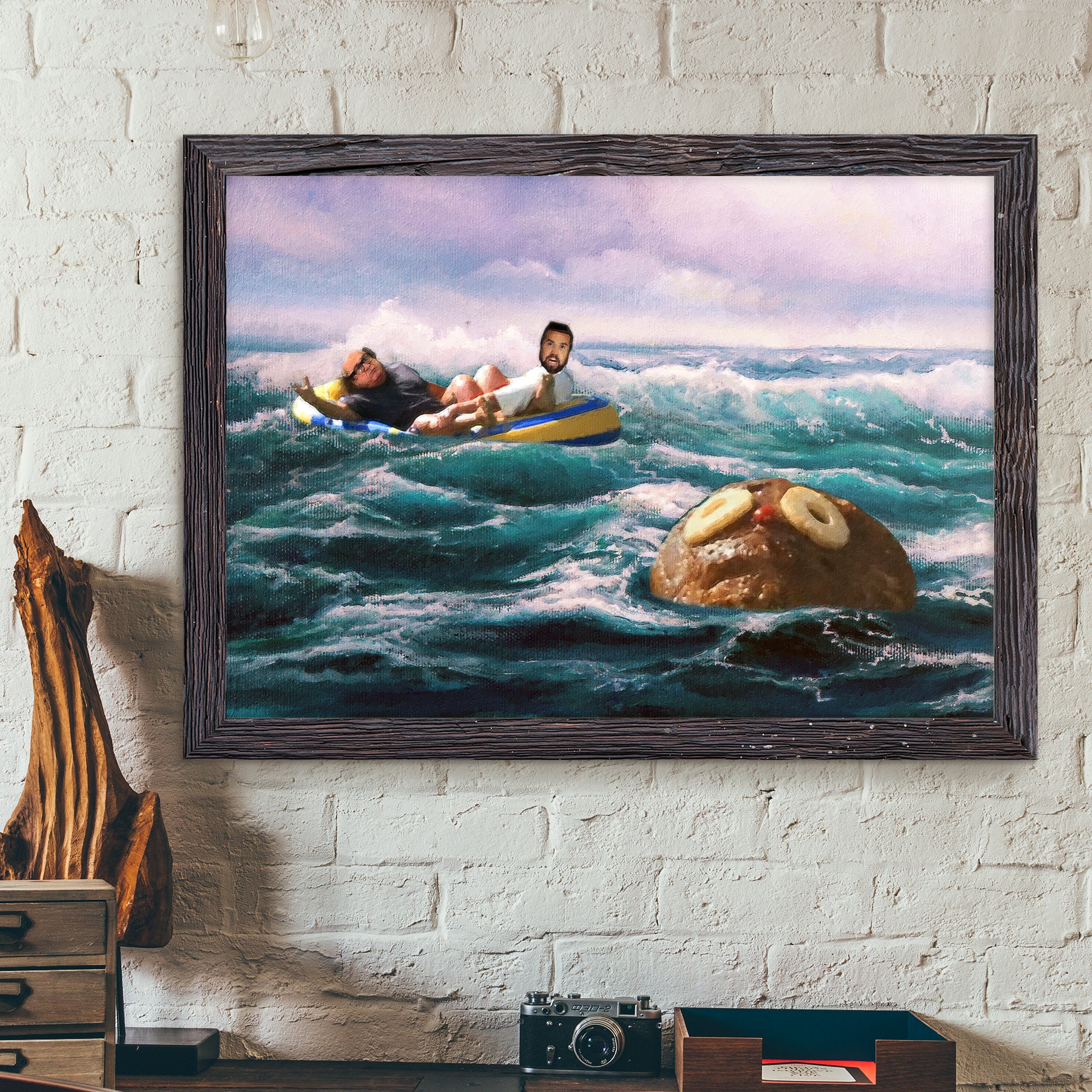 Rum Ham, Always Sunny, Oil Painting Impression Art Print - Etsy