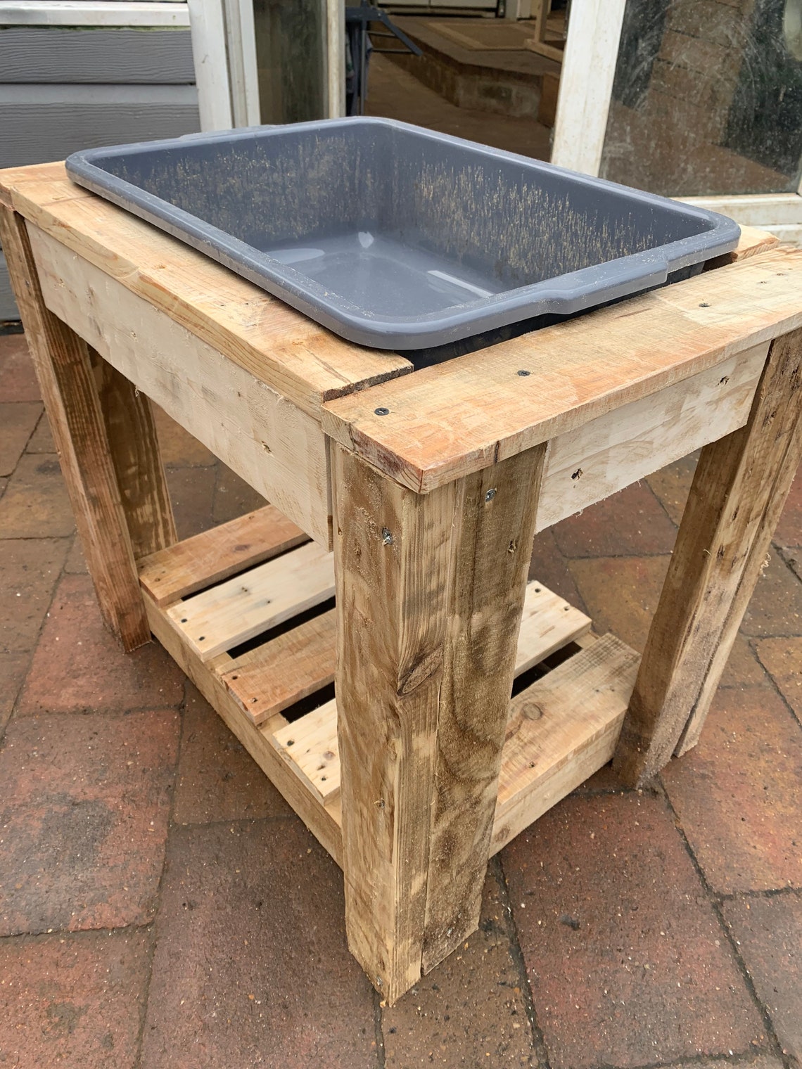 Sensory Wooden Water Table Outdoor Garden - Etsy