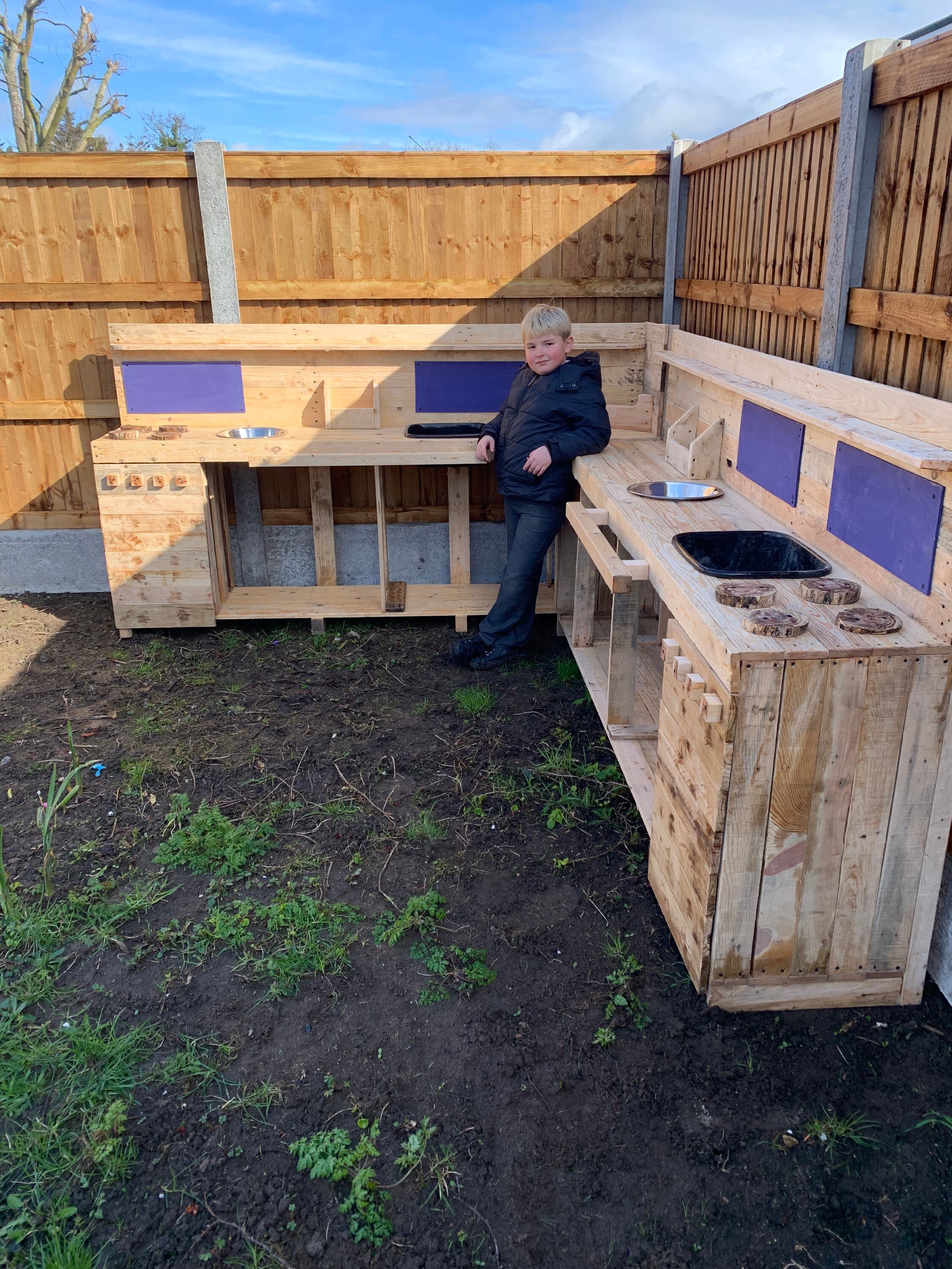 SALE Now on - L-shaped Extra Large Double Mud Kitchen - Etsy UK