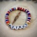 Astros Game Night- Stackable Heishi Bracelets- Houston TX- Playoffs Bracelet - Team Spirit ...