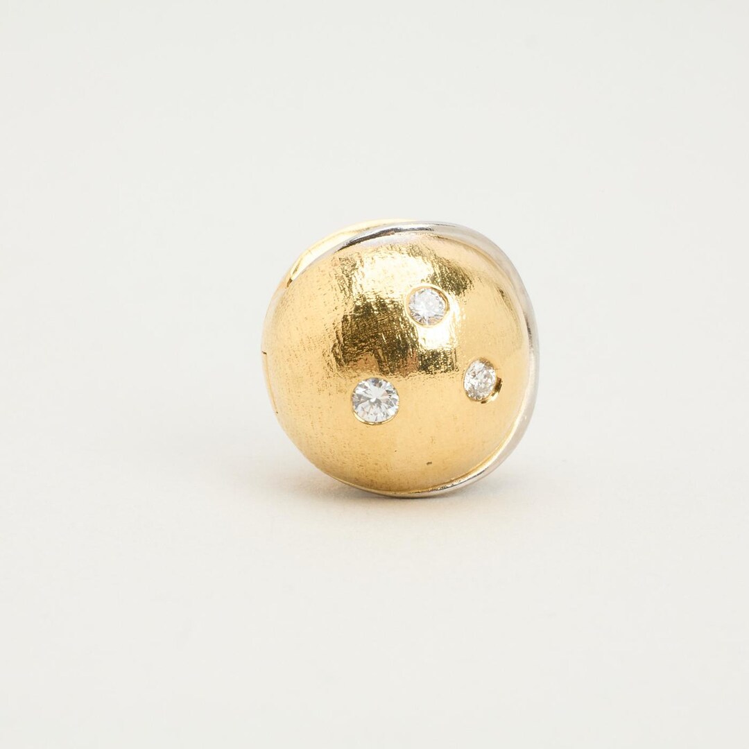 Ole Lynggaard Pendant With Diamond in 14K Gold, 0.59 Inches Solid Gold ...