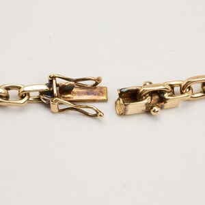 Anchor Chain Necklace in 8K Gold, 19.69 Inches Real Genuine Gold ...