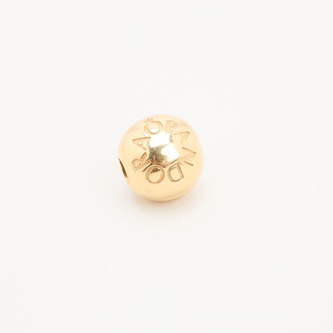 Pandora Charm, 14K Yellow Gold, Authentic - Etsy UK