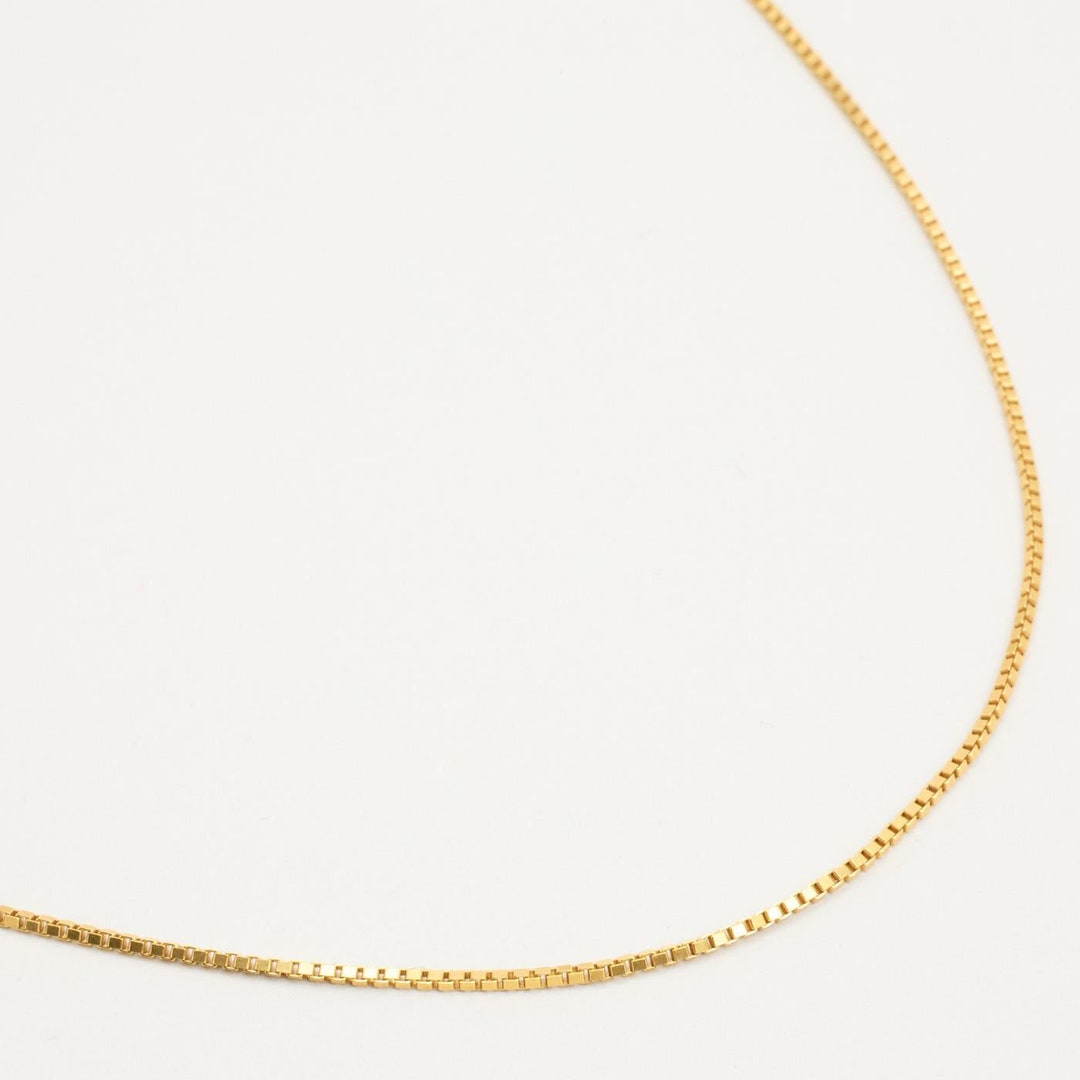 BNH Venezia Necklace in 8K Gold, 27.56 Inches Solid Gold Premium Real ...