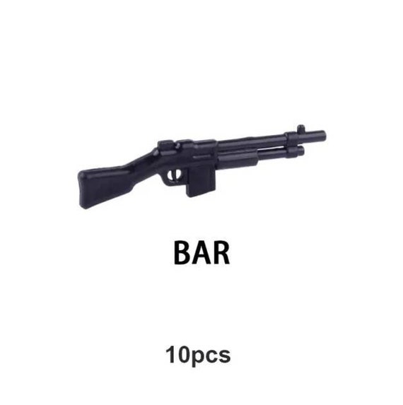 WW2 Minifigures Bar Gun Blocks Toy MOC Battle Bricks Figure - Etsy Canada