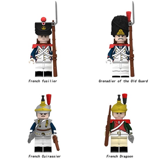 Napoleonic War Minifigures French Building Blocks Toy French - Etsy ...
