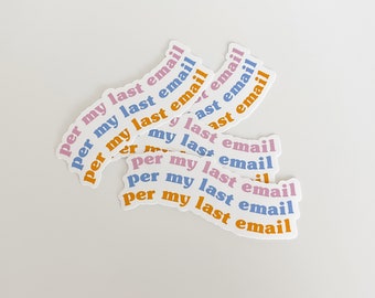 Email Sticker - Etsy