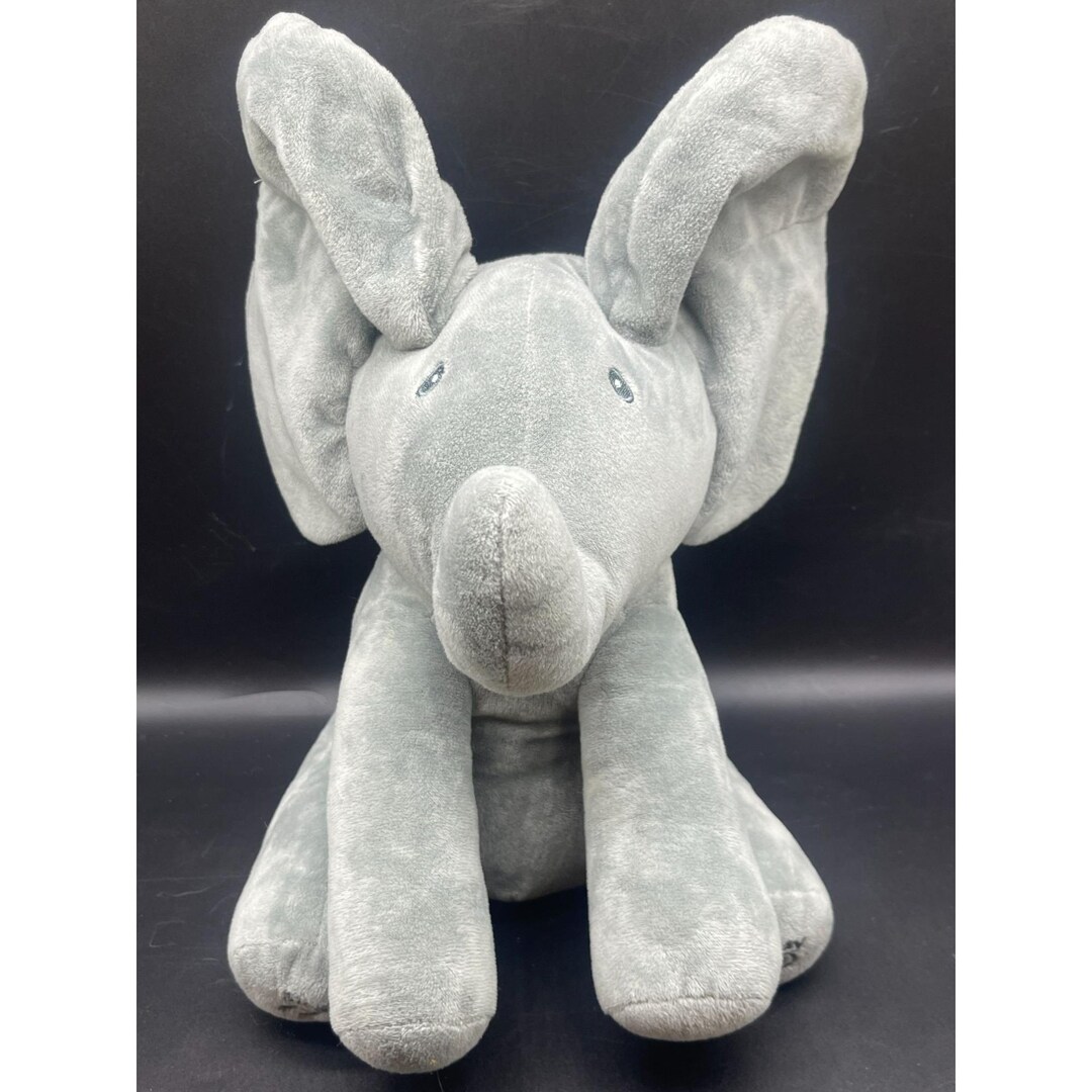 Gund, Flappy the Singing and Peek-a-book Elephant Plushie/stuffed ...