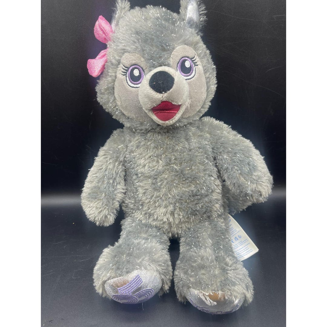 Peluche exclusivo de 16 Violet The Wolf de Great Wolf Lodge para el 25 ...