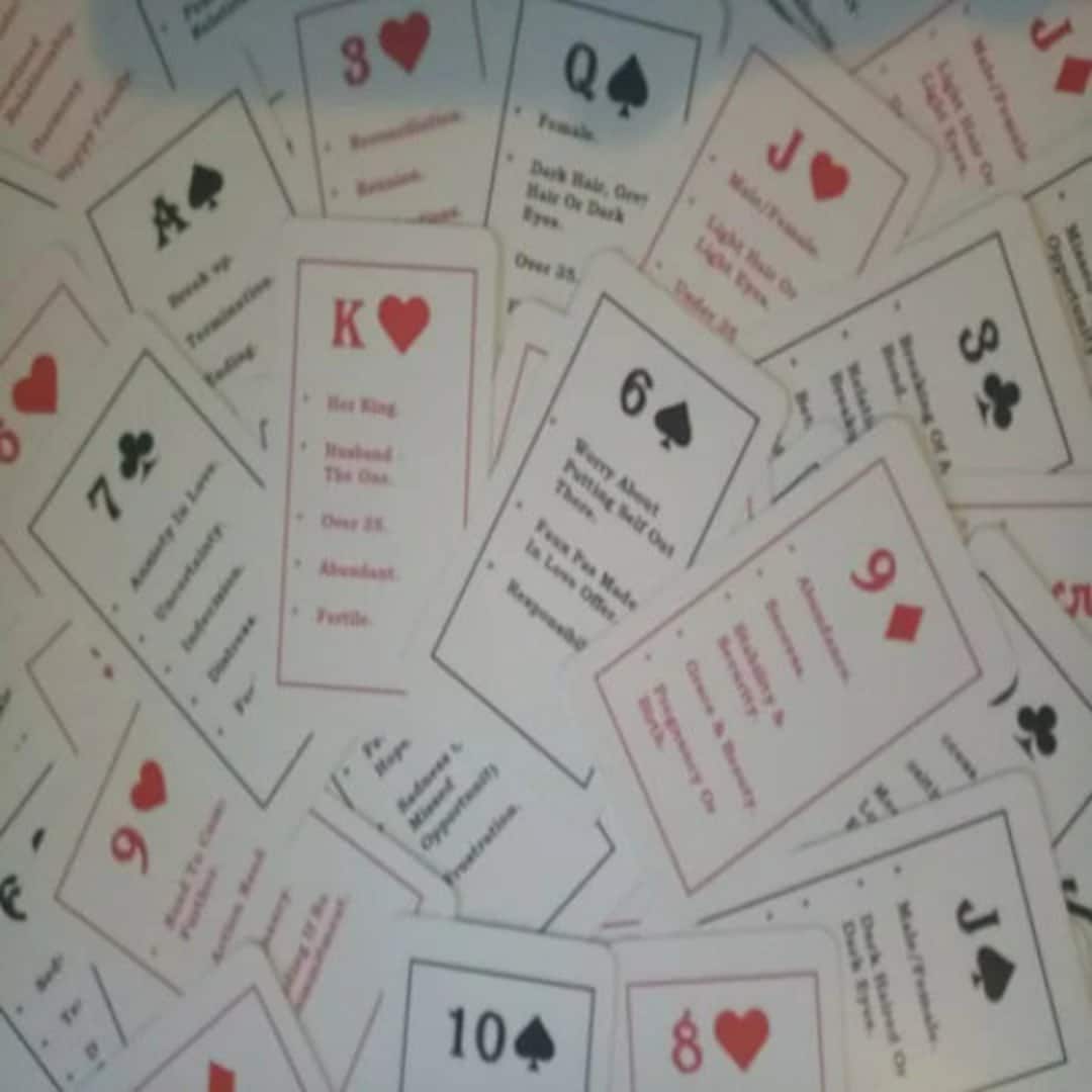 Printable Divination Playing Cards for Divination Use. *DIGITAL ...