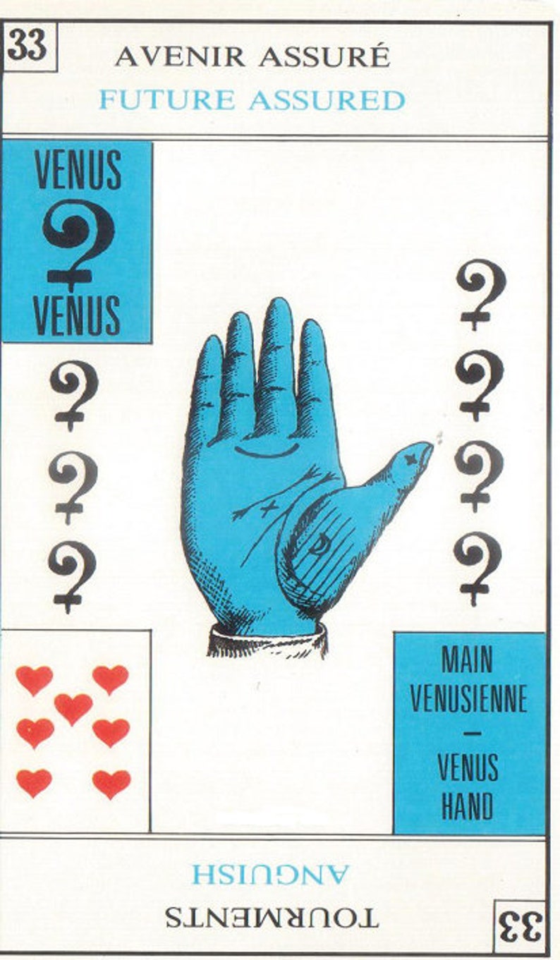 Printable Palmistry Cards DIGITAL DOWNLOAD - Etsy