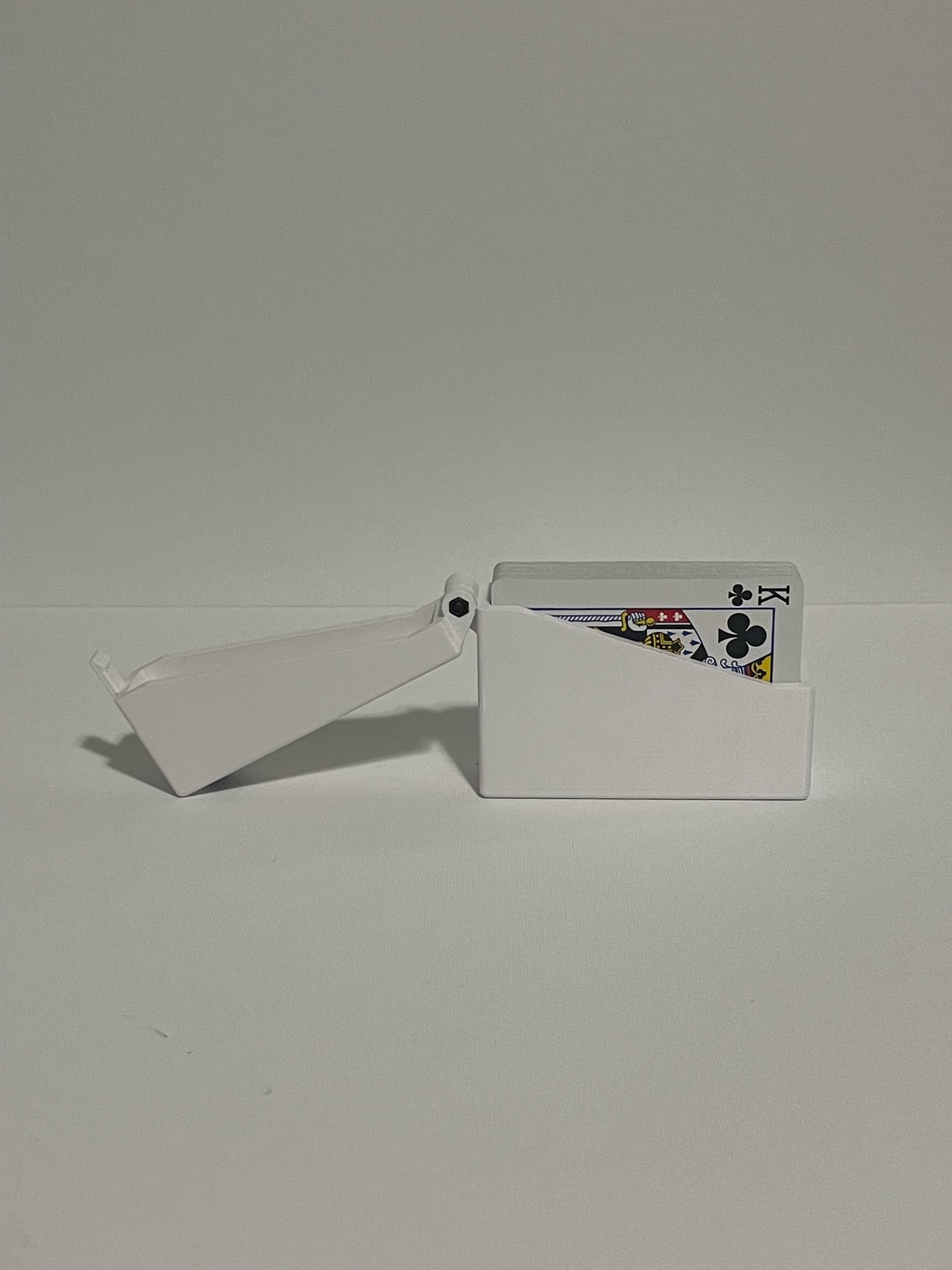 3D Printed Playing Card & UNO Storage Boxes – Flip-top Deck Holders - Etsy