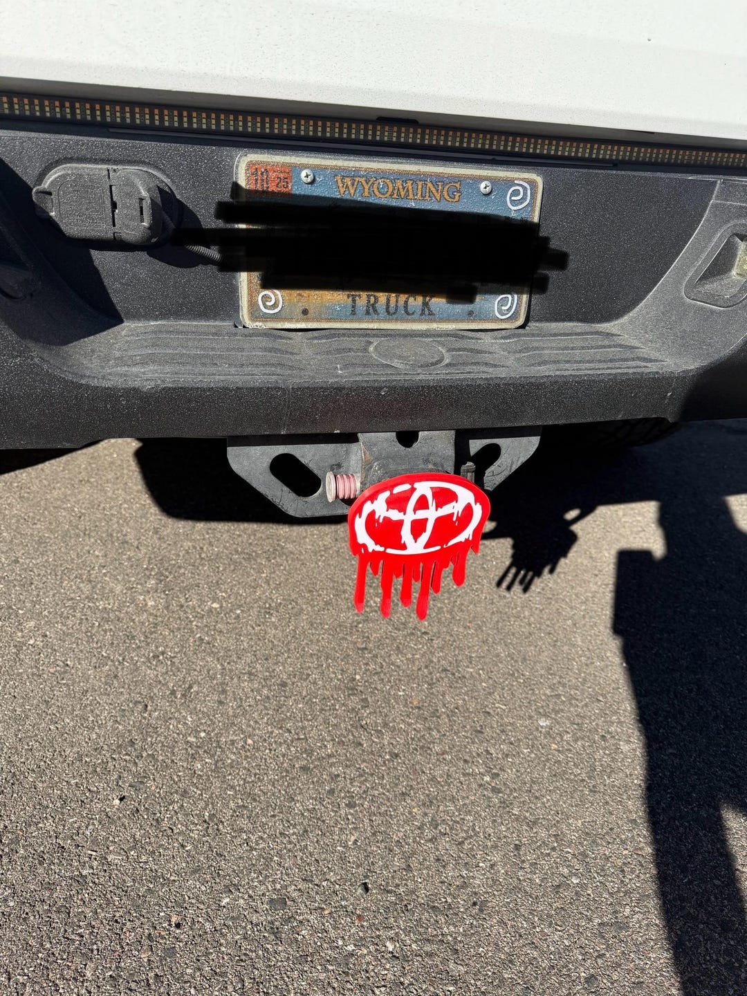3D Printed Dripping Toyota Style Trailer Hitch Cover - Etsy