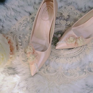 Champagne Pink Heels Marie Antoinette Rococo Baroque Bridal Heels Paris ...