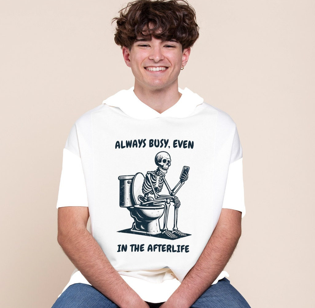 Skeleton Toilet PNG, Funny Skeleton PNG, Retro Skeleton PNG, Sarcastic ...