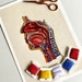 Sticker: Hand Embroidered Head - Etsy