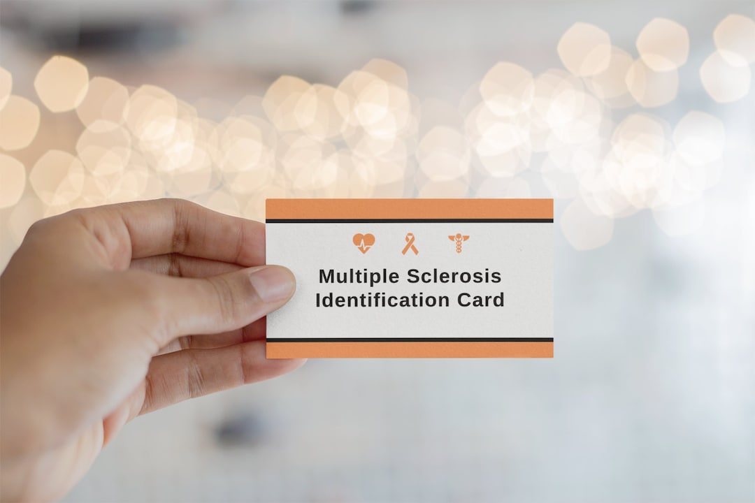 Multiple Sclerosis Identification Card - Etsy