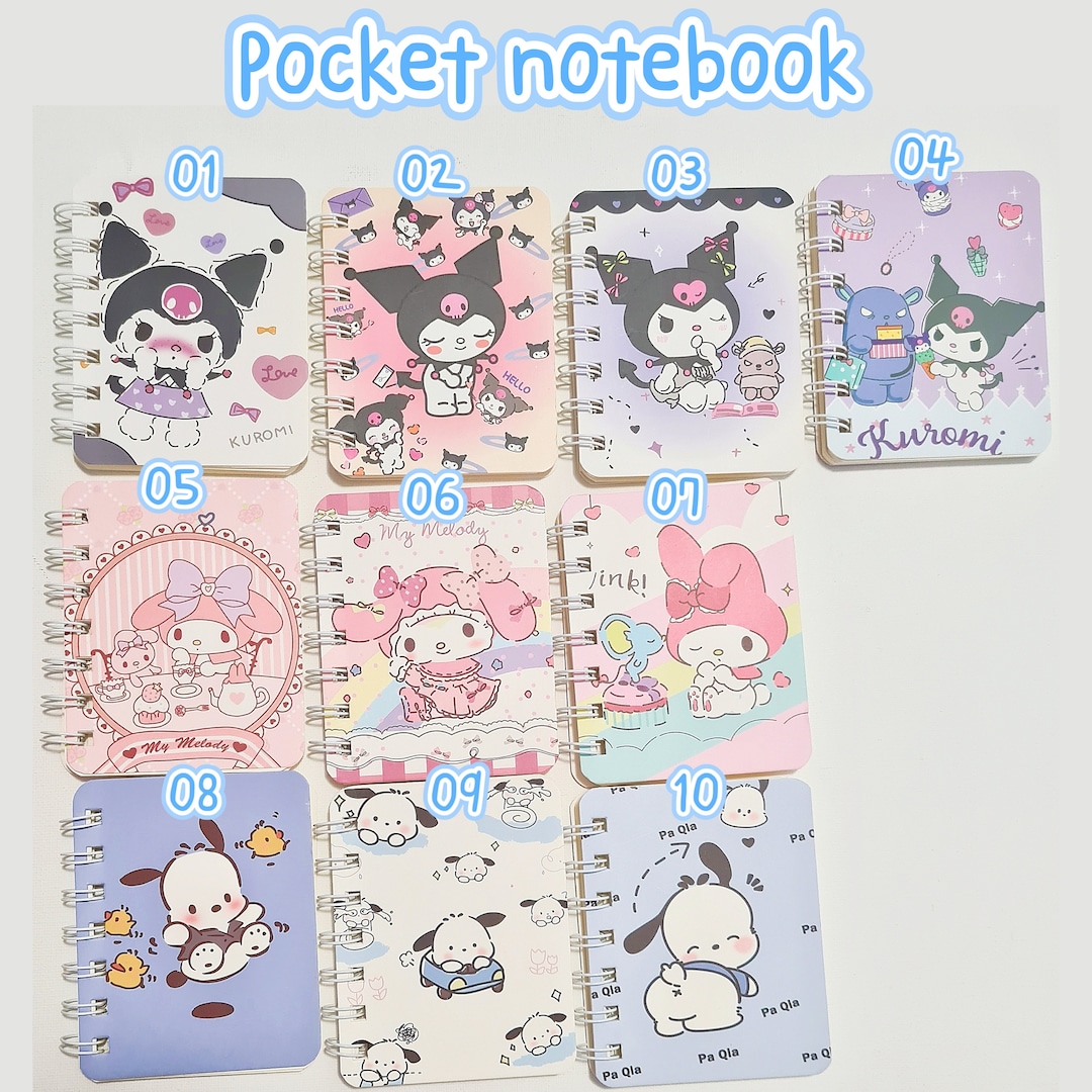 Notebook Pop Socket Phone Grip Lanyard Resin Plate Nail - Etsy