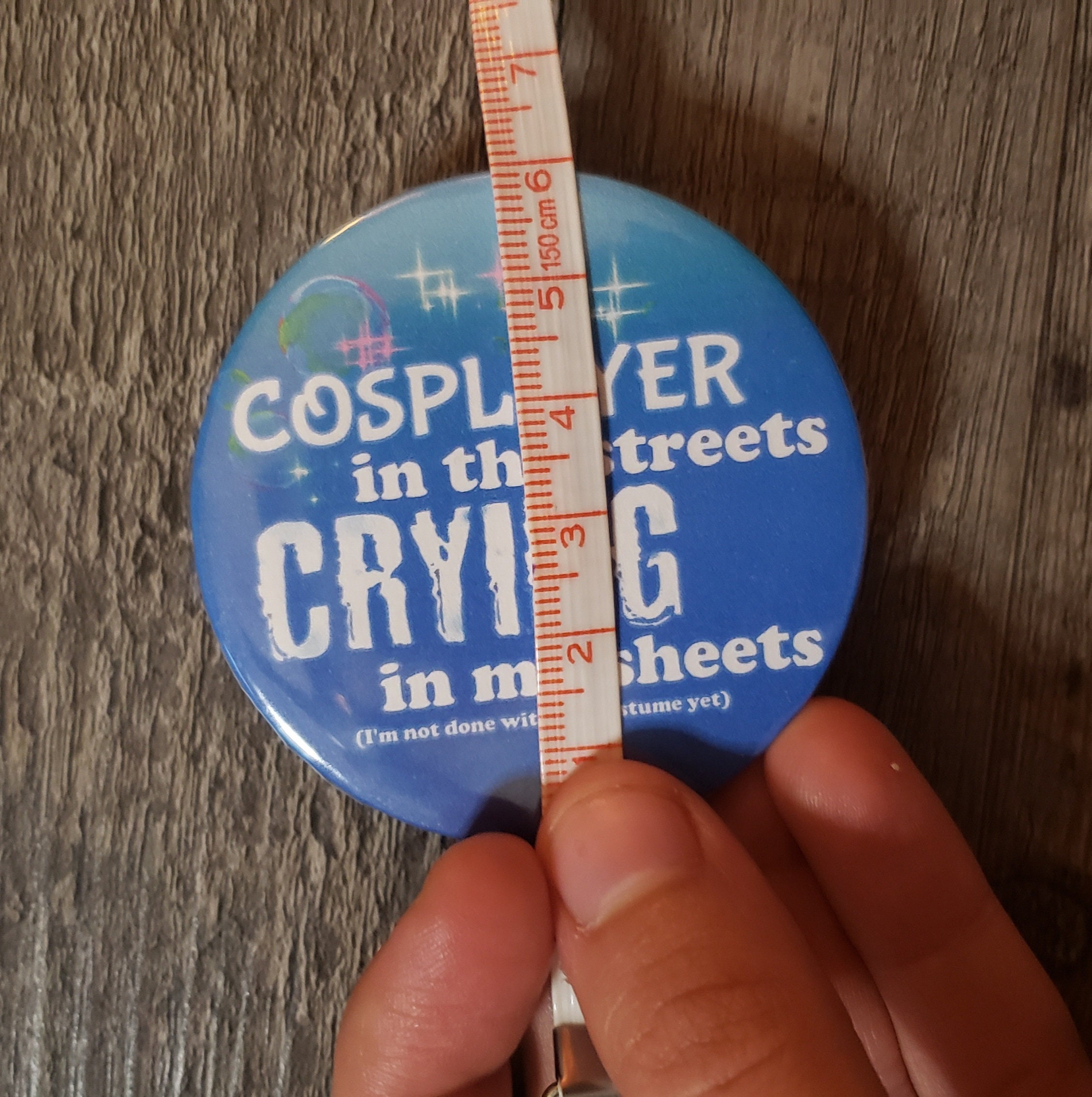 Funny Cosplay Button - Etsy