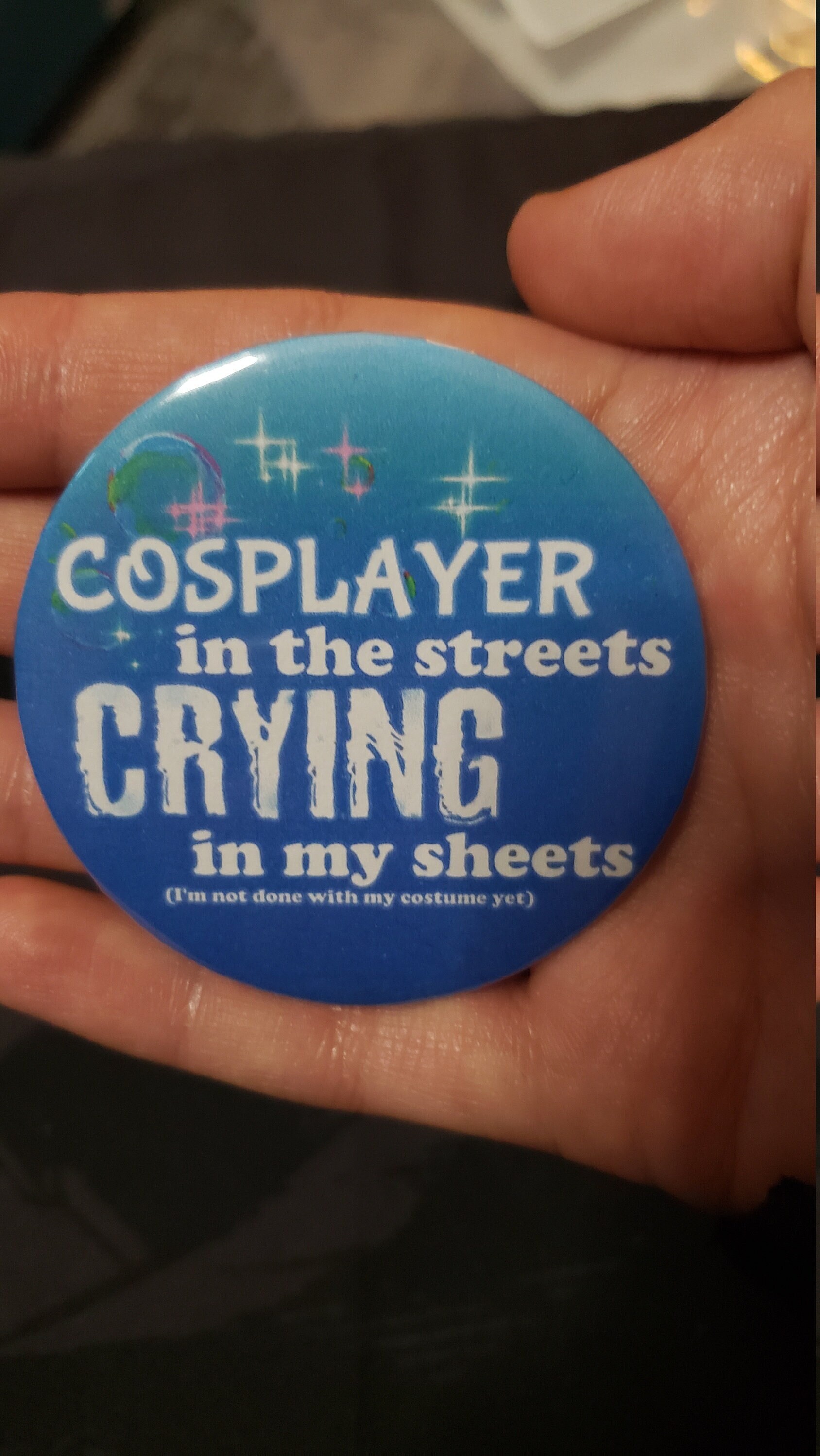 Funny Cosplay Button - Etsy