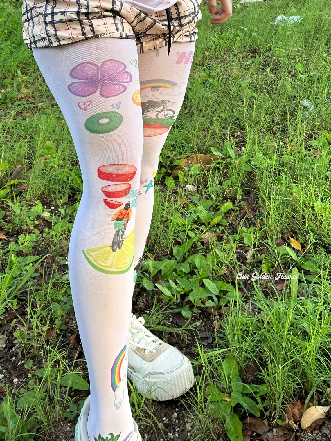 Our World Tights - Etsy