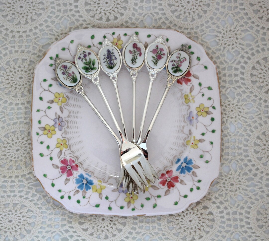 Vintage H-craft Original Collection Cake Forks - Etsy UK