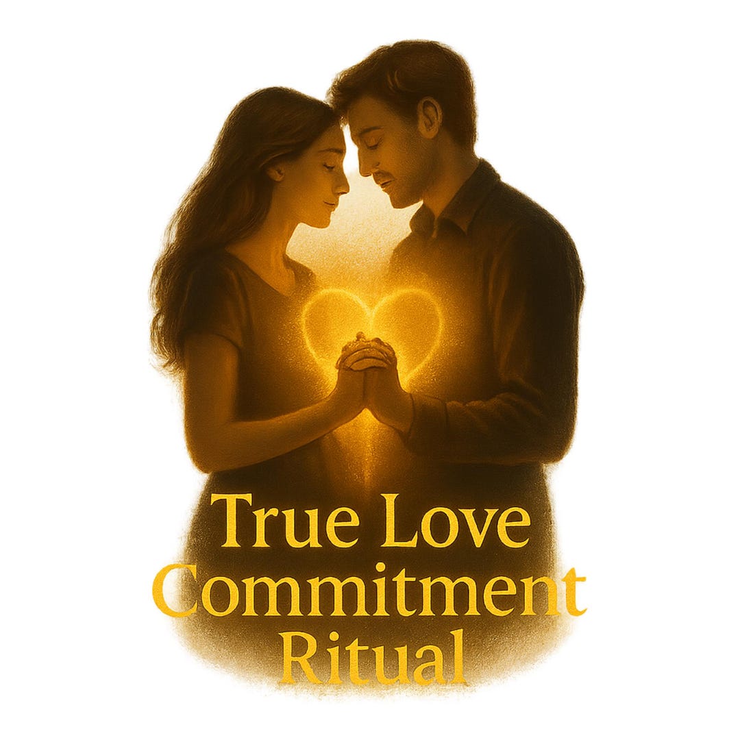 True Love Commitment Ritual | Make Them Commit to You | Strengthen Long ...