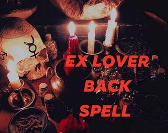 Reconciliation Love Spell to Bring Back Ex - Etsy