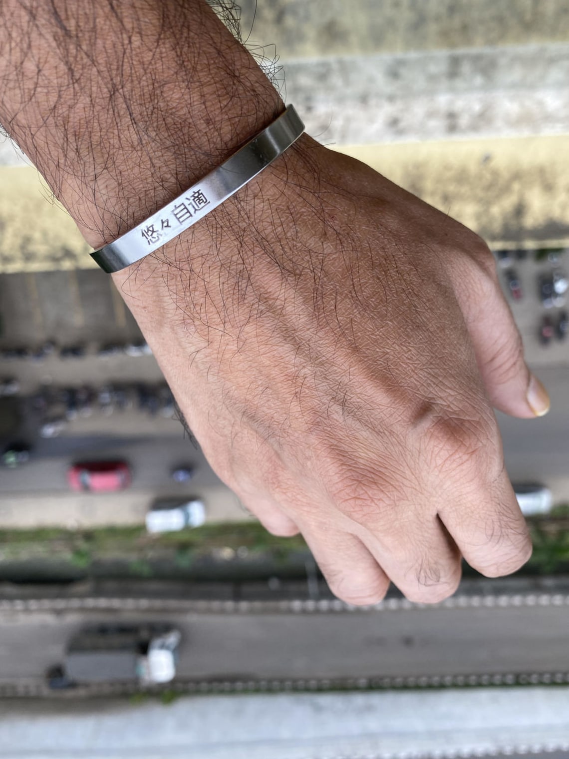 Personalized & Customized Sterling Silver Name Bangle, Silver Custom ...