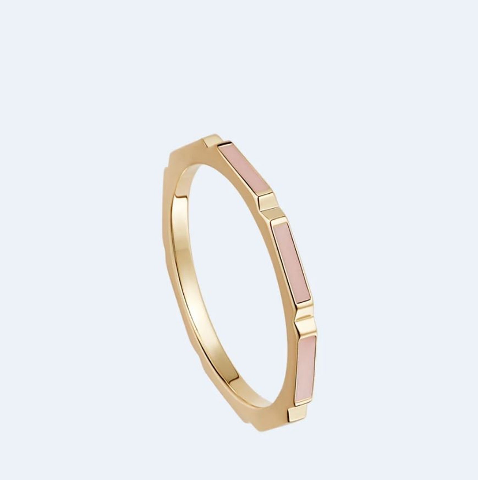 Multiple Color Enamel Gold Filled Bands ~ Silver Band Ring ~ Simple ...