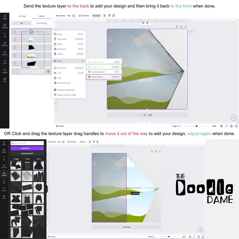 Canva Frame Mockup of a Rash Vest and Shorts Realistic Mockup PDF Drag ...