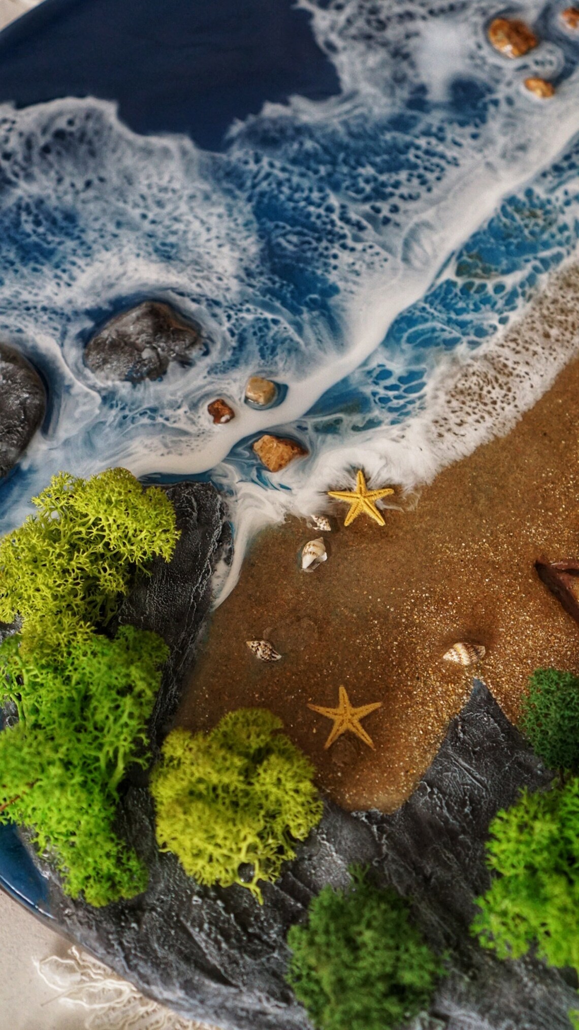 15.8 Personalized Resin Art Gift for Mom Custom Epoxy - Etsy