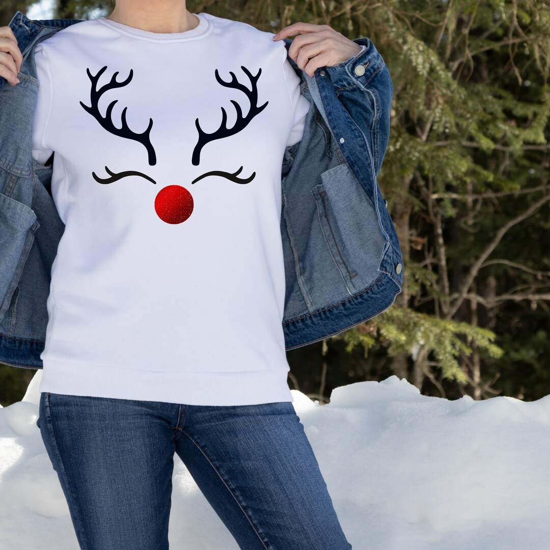 Christmas Jumpers, Rudolph, Unisex, Variety of Colours Available ...