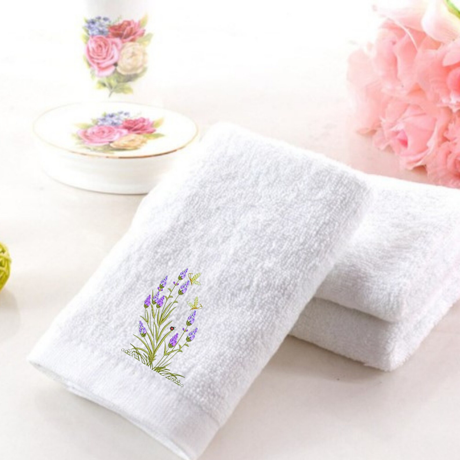 Personalised Towels, Embroidered Towels, Unique, Wedding, Engagement ...