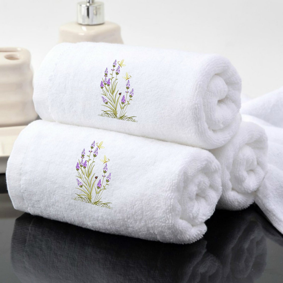 Personalised Towels, Embroidered Towels, Unique, Wedding, Engagement ...