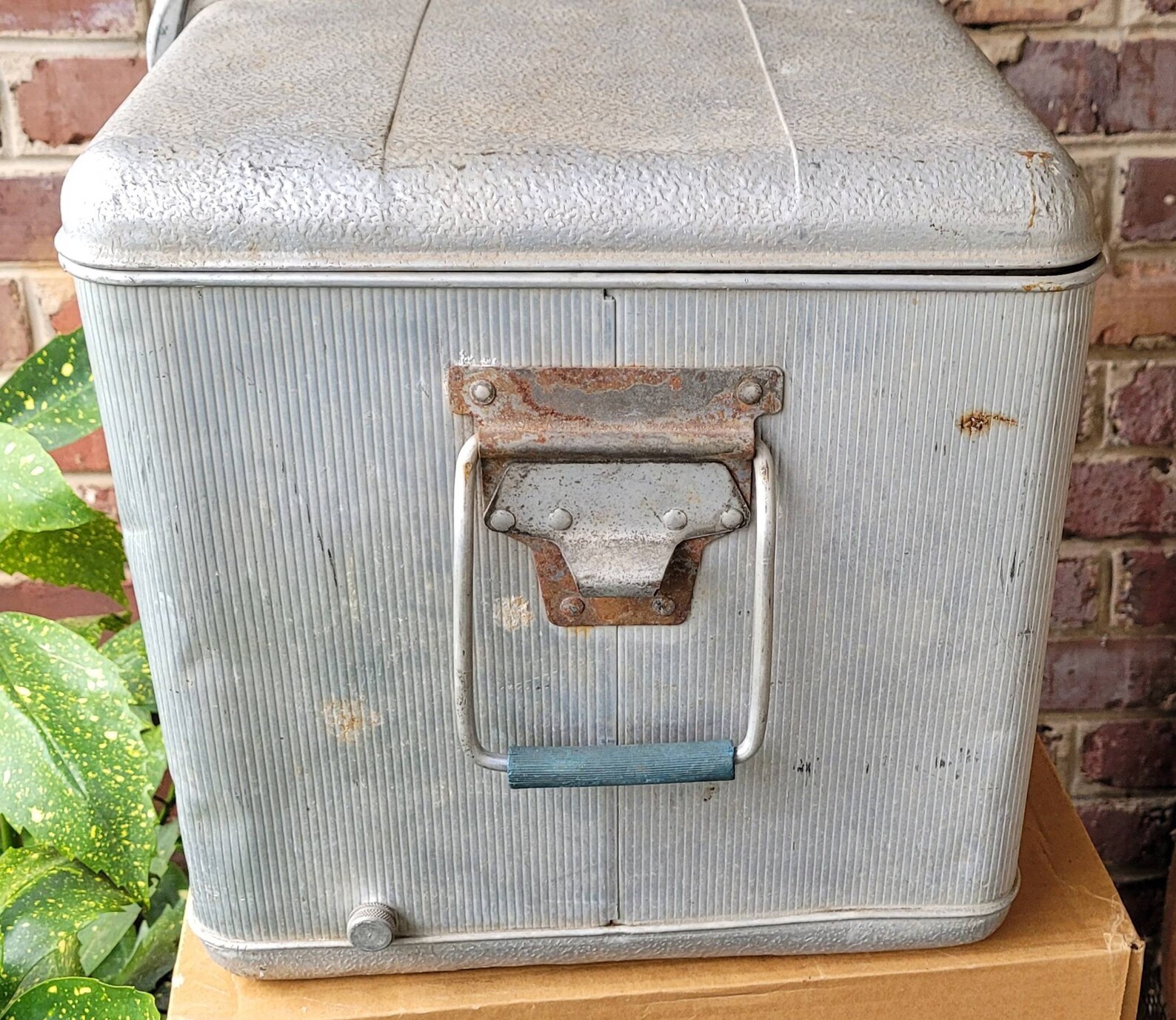 JC Higgins, MCM, Aluminum Drink Cooler From the 1950s, Sears and ...