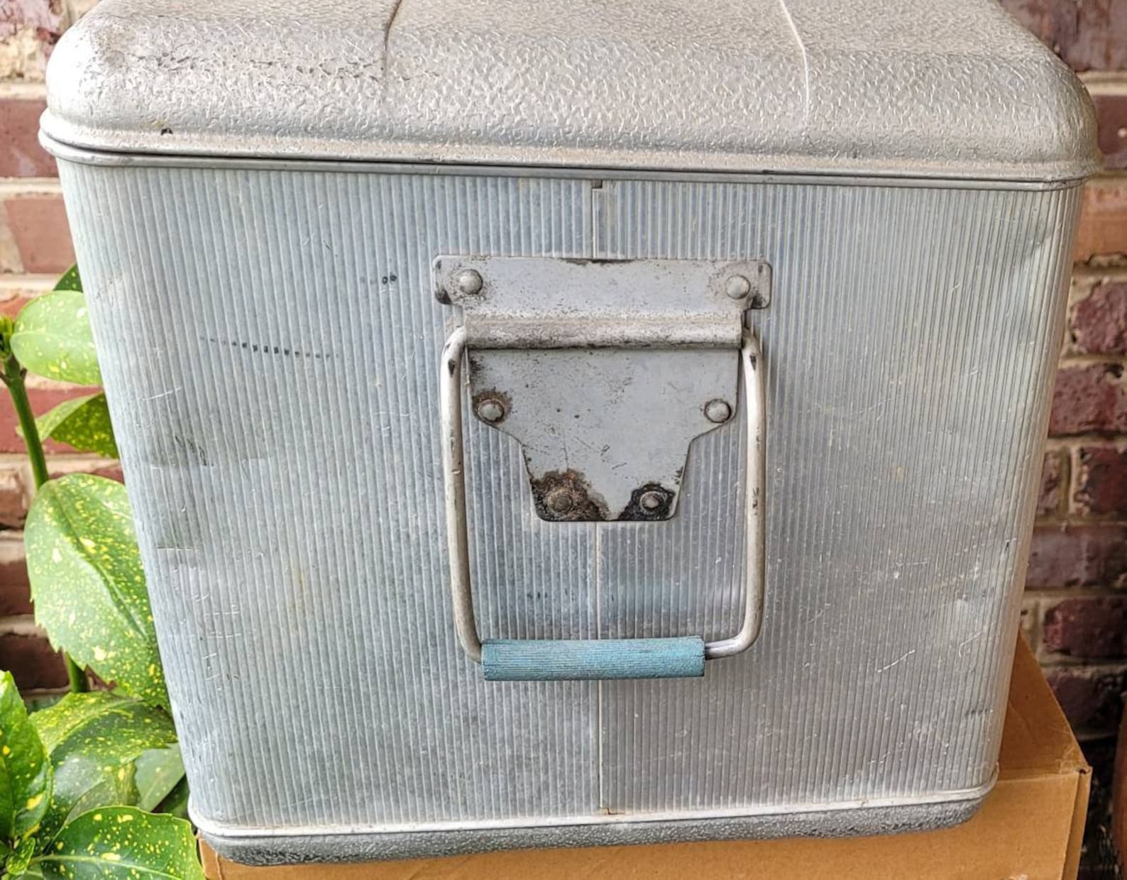 JC Higgins, MCM, Aluminum Drink Cooler From the 1950s, Sears and ...